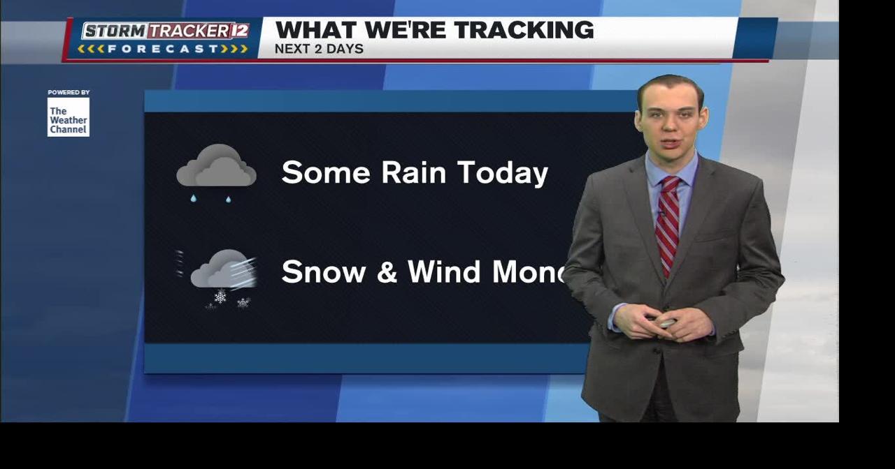 Mild with rain today before snow and blowing snow Monday. | Weather ...