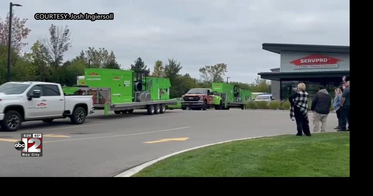 Mid-Michigan ServPro team helps in Florida during hurricane aftermath ...