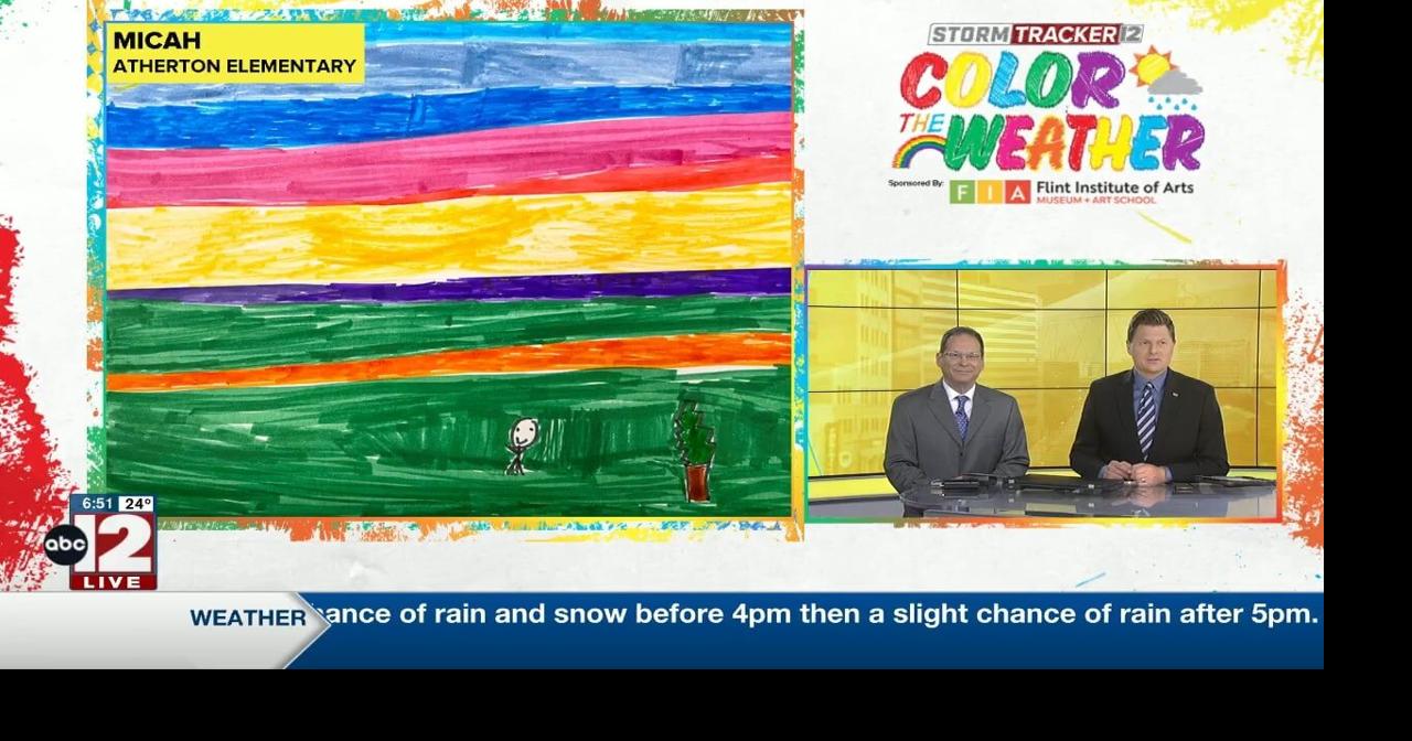Color the Weather for April 9, 2025: Micah | Color The Weather | abc12.com
