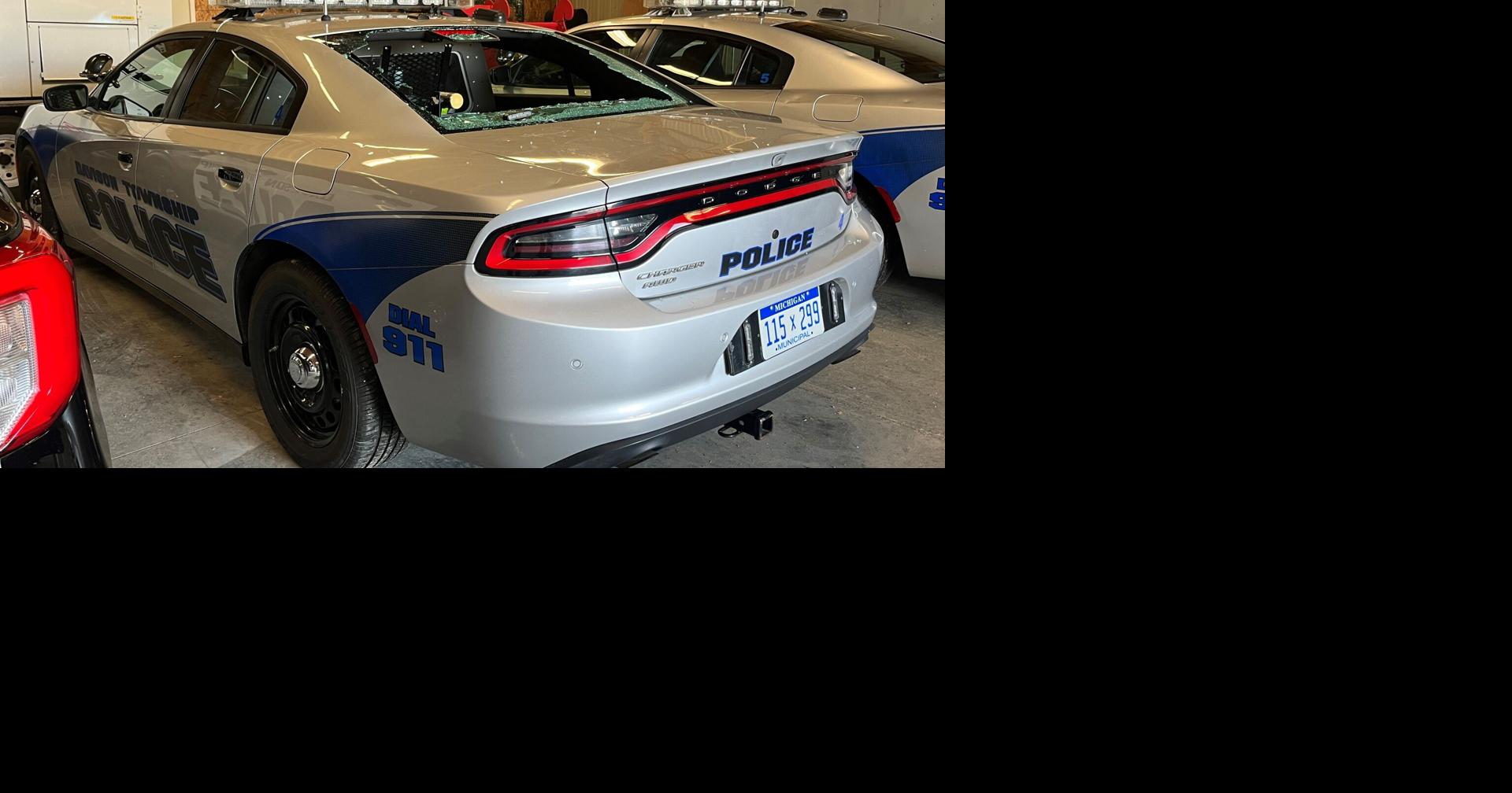 Hail damage sidelines most Davison Township police patrol cars ...