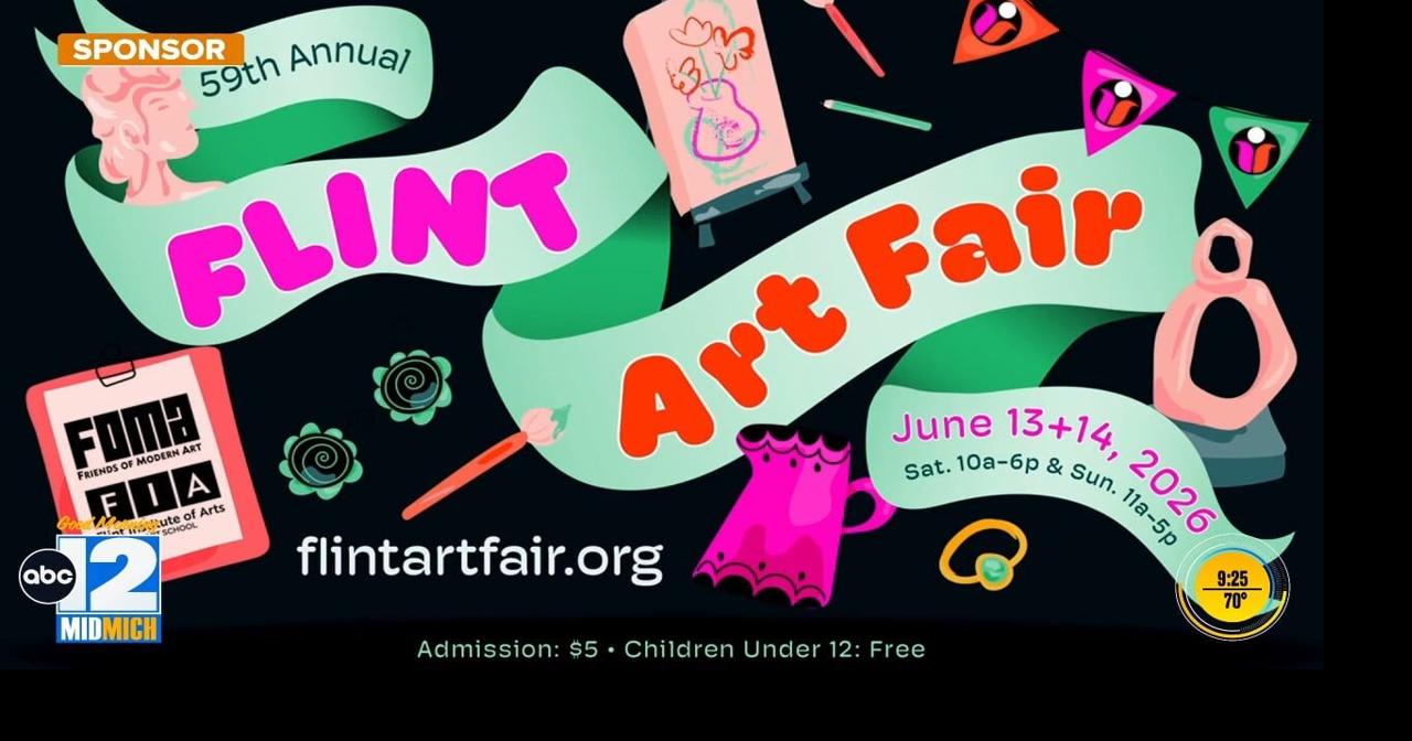 59th Annual Flint Art Fair | Video | abc12.com