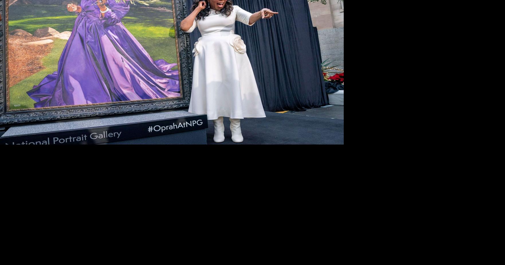 Painting of Oprah Winfrey unveiled at National Portrait Gallery ...