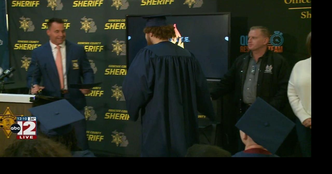 IGNITE graduation was held on Monday at the Genesee County Jail | Video ...