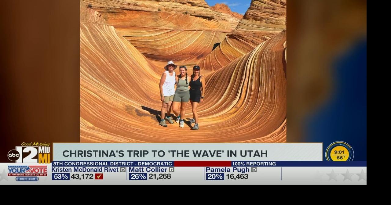 Christina Burkhart talks about her trip to 'The Wave' | Good Morning ...