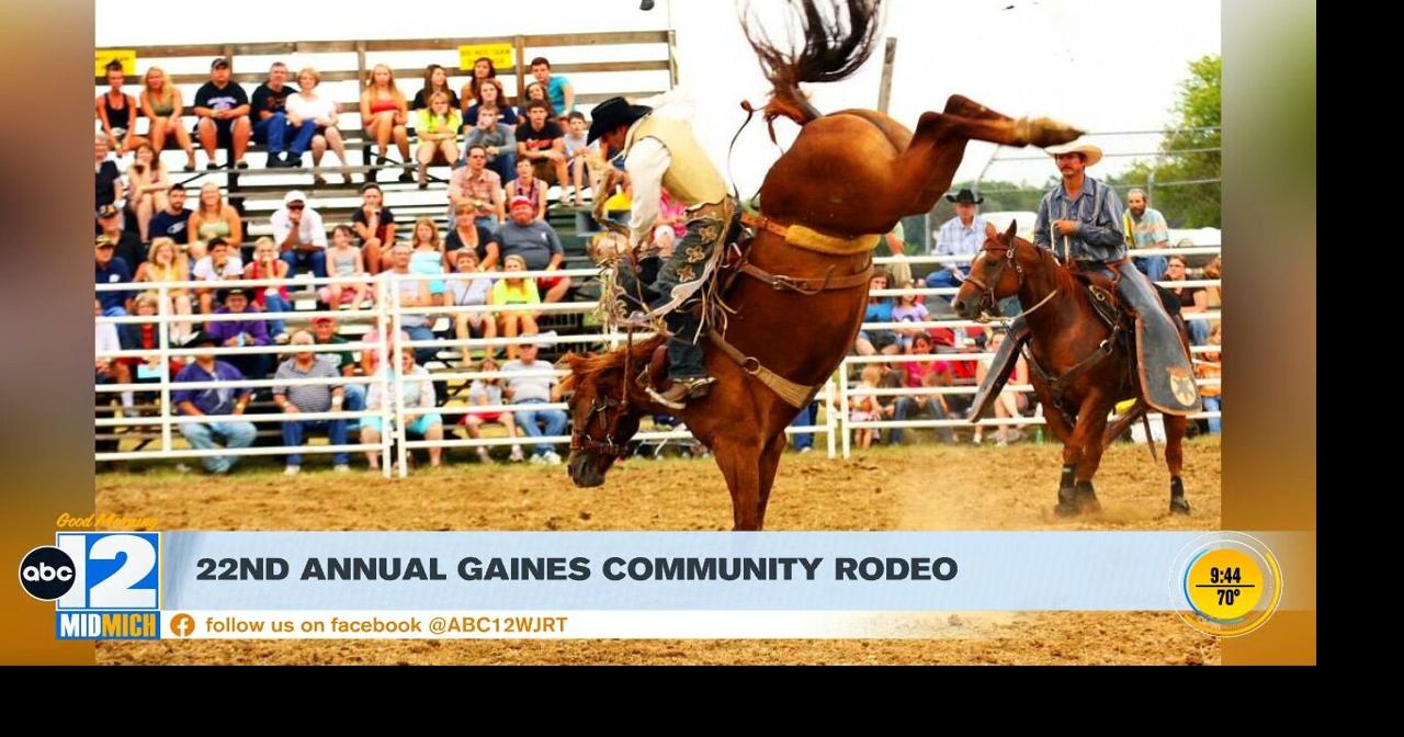 22nd Annual Gaines Community Rodeo | Video | abc12.com