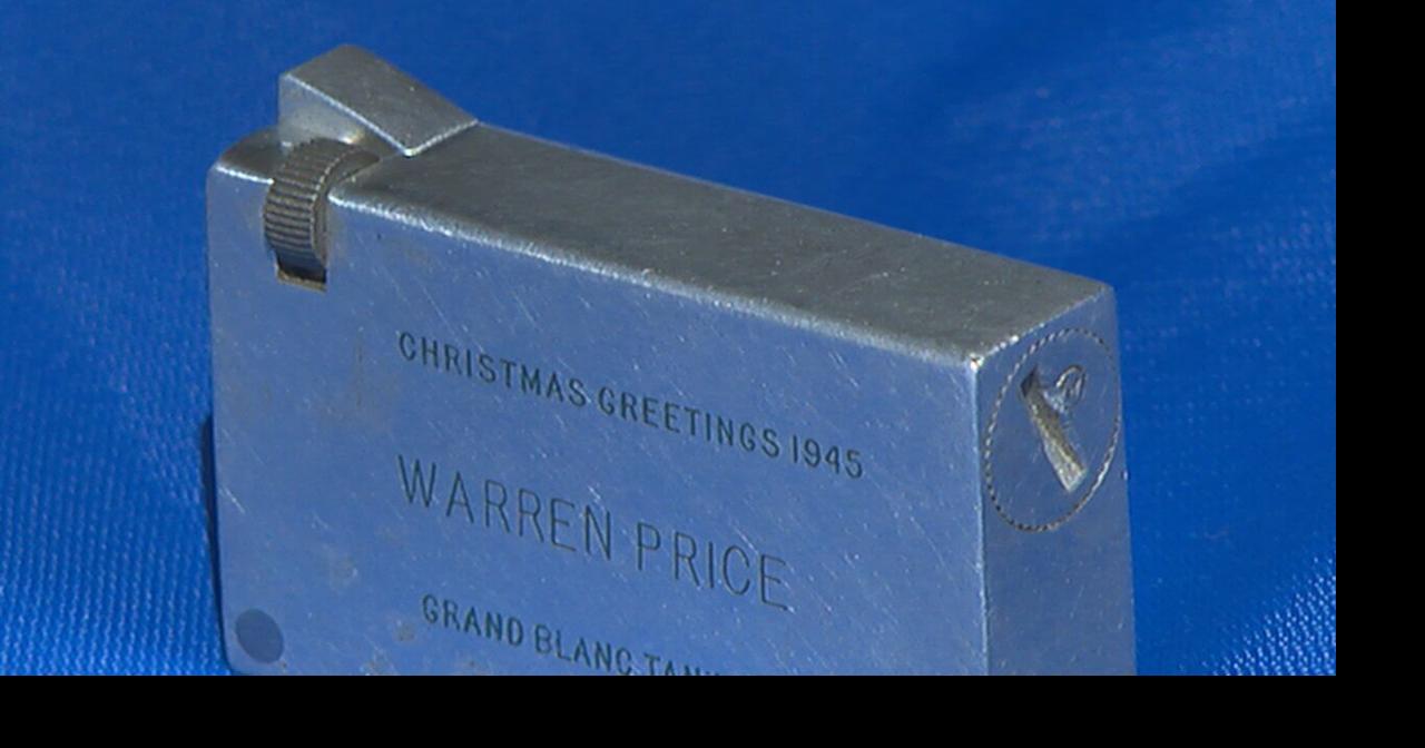 Flint man finds unique 1945 lighter with historic automotive roots ...