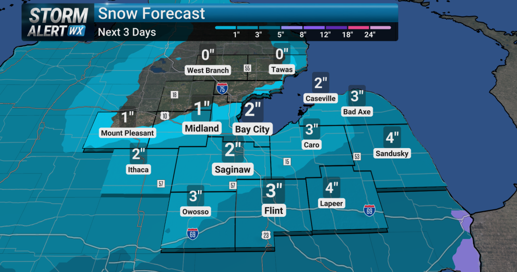 Light Snow Returns Sunday as Prolonged Cold Settles In | Forecast ...