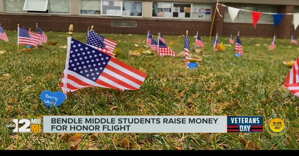 Bendle Middle School students raise money for Honor Flight | Local ...