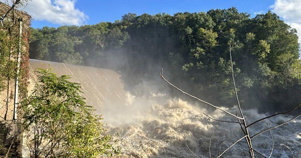 Dozens dead as Helene unleashes life-threatening flooding. Dam break is imminent in Tennessee ...