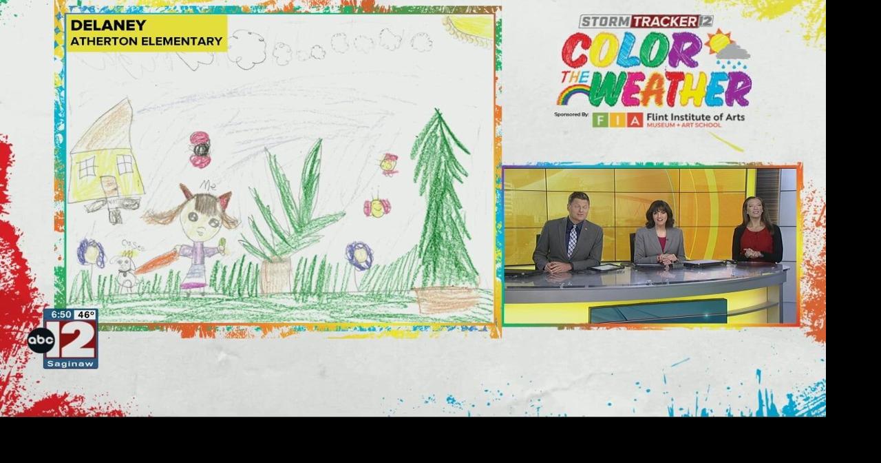 Color the Weather for May 31, 2024: Delaney | Color The Weather | abc12.com