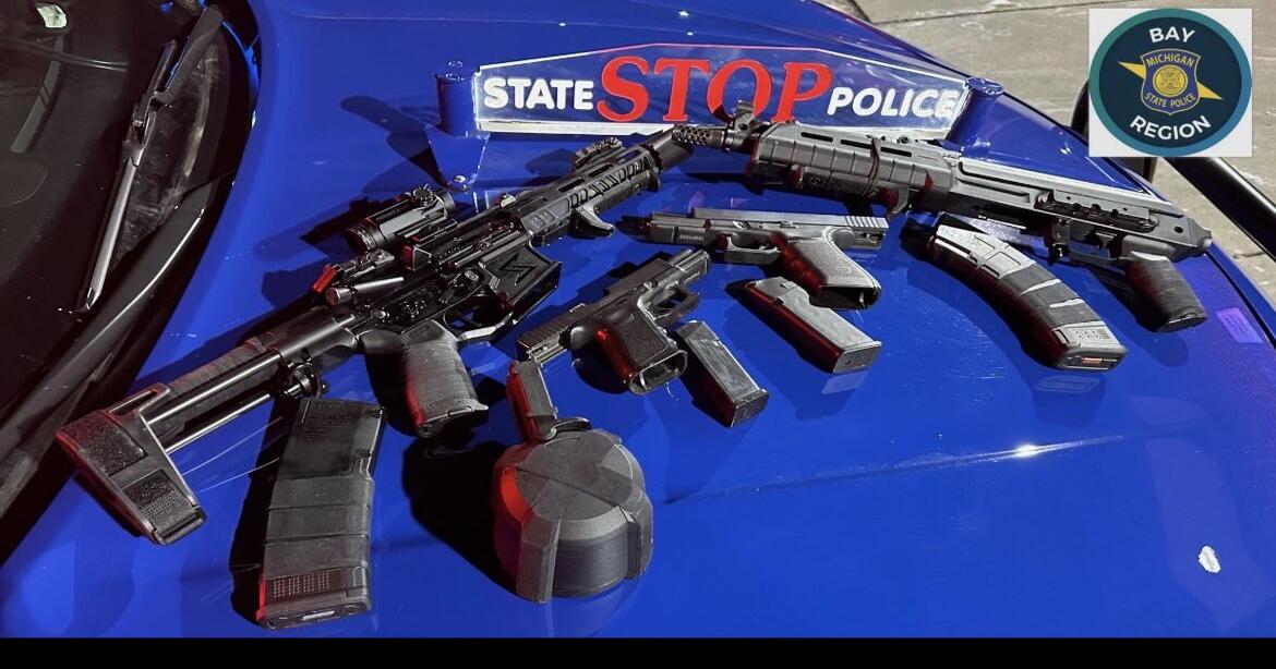 MSP finds multiple weapons in vehicle during traffic stop | Crime ...