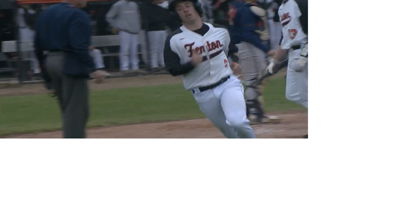 HS Baseball - Fenton bests Powers in high-scoring affair, 13-11 ...