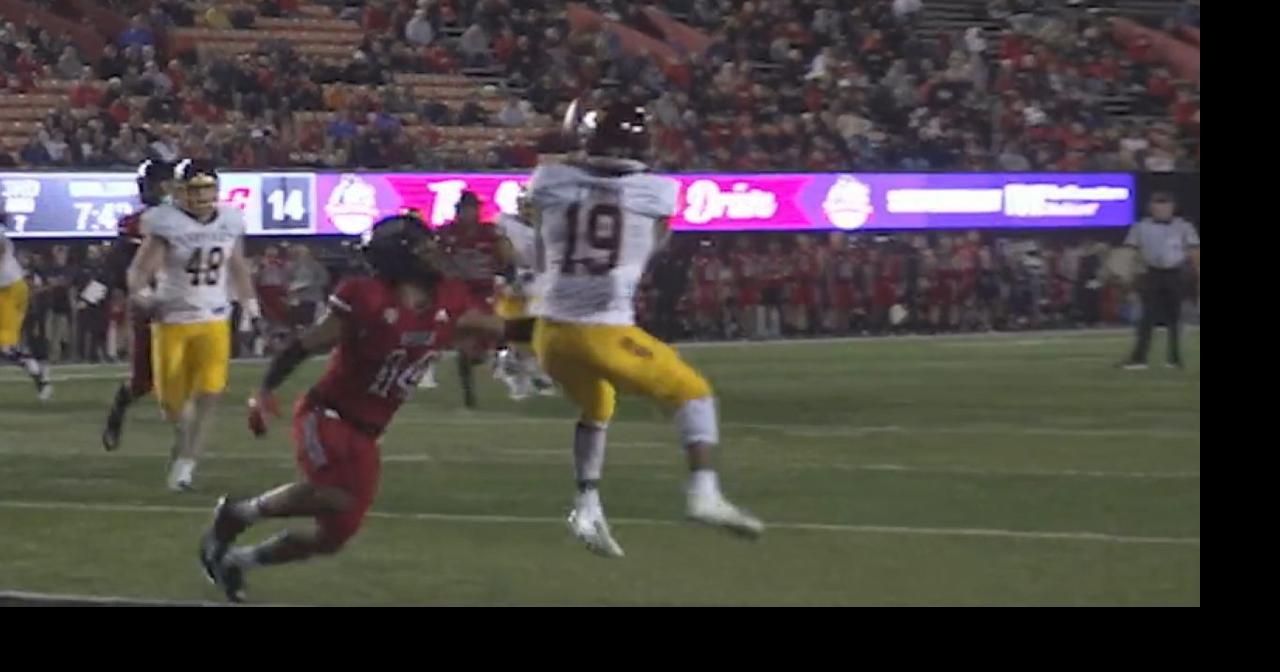 Former Goodrich wideout Tyson Davis catches his first career touchdown ...