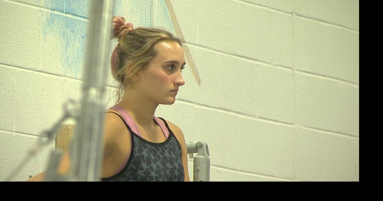 Gymnast Ella Schell skipping senior year at Goodrich, heading to Iowa ...