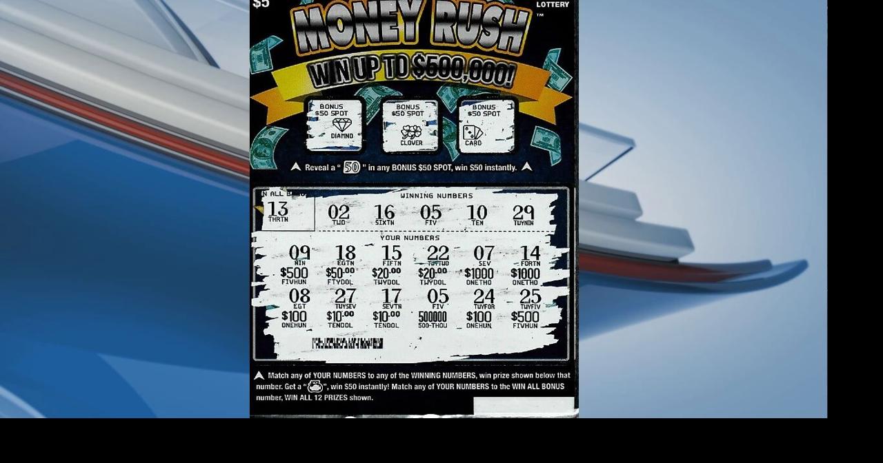 Lottery ticket given as birthday present wins $500,000 prize | Lottery ...