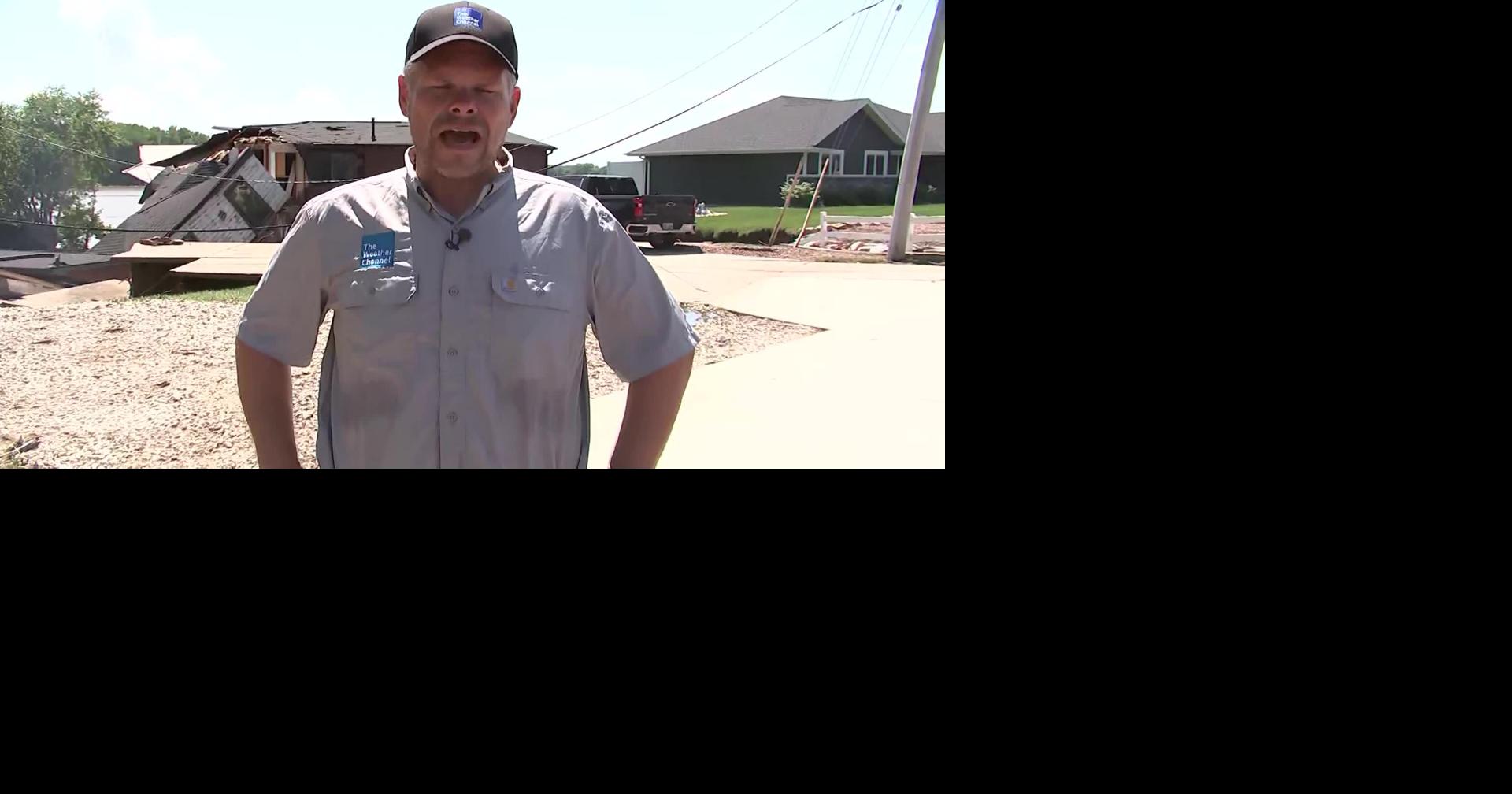 Weather Channel Correspondent Justin Michaels reports on Catastrophic ...