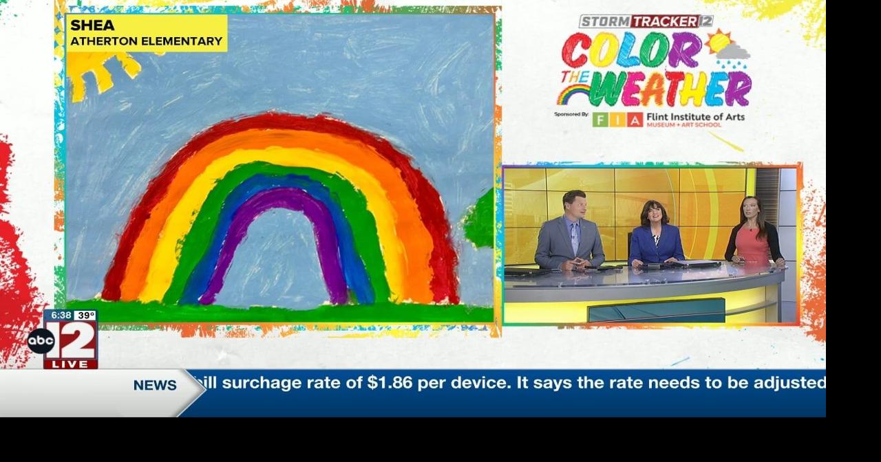 Color the Weather for April 10, 2024: Shea | Color The Weather | abc12.com