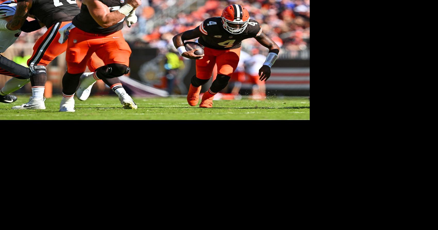 Cleveland Browns quarterback Deshaun Watson out for the rest of the season with ruptured ...