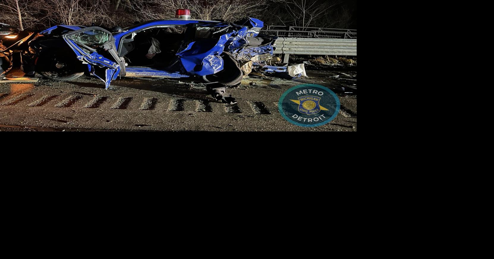 Michigan State Police trooper remains hospitalized after I-75 crash ...
