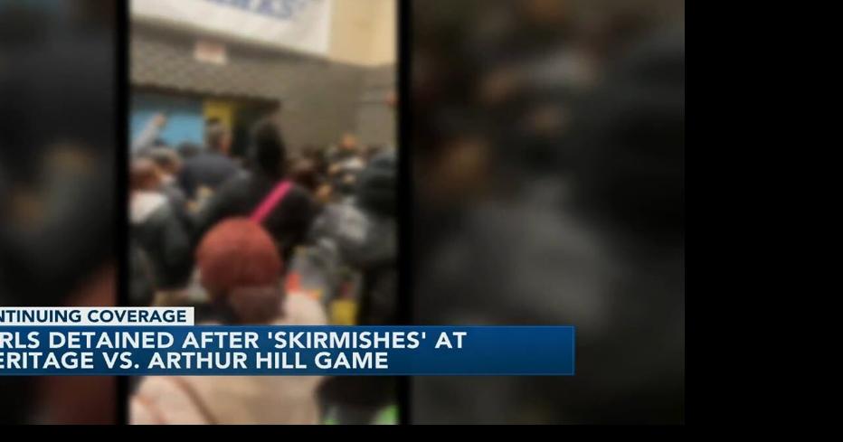 3 girls detained after 'skirmishes' at Heritage vs. Arthur Hill game ...
