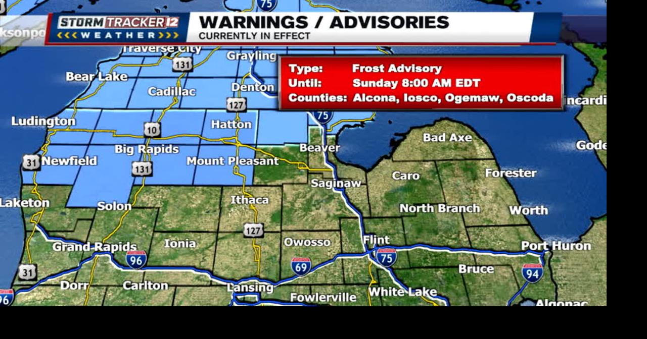 A chilly night, then warming up with smoke | Weather | abc12.com