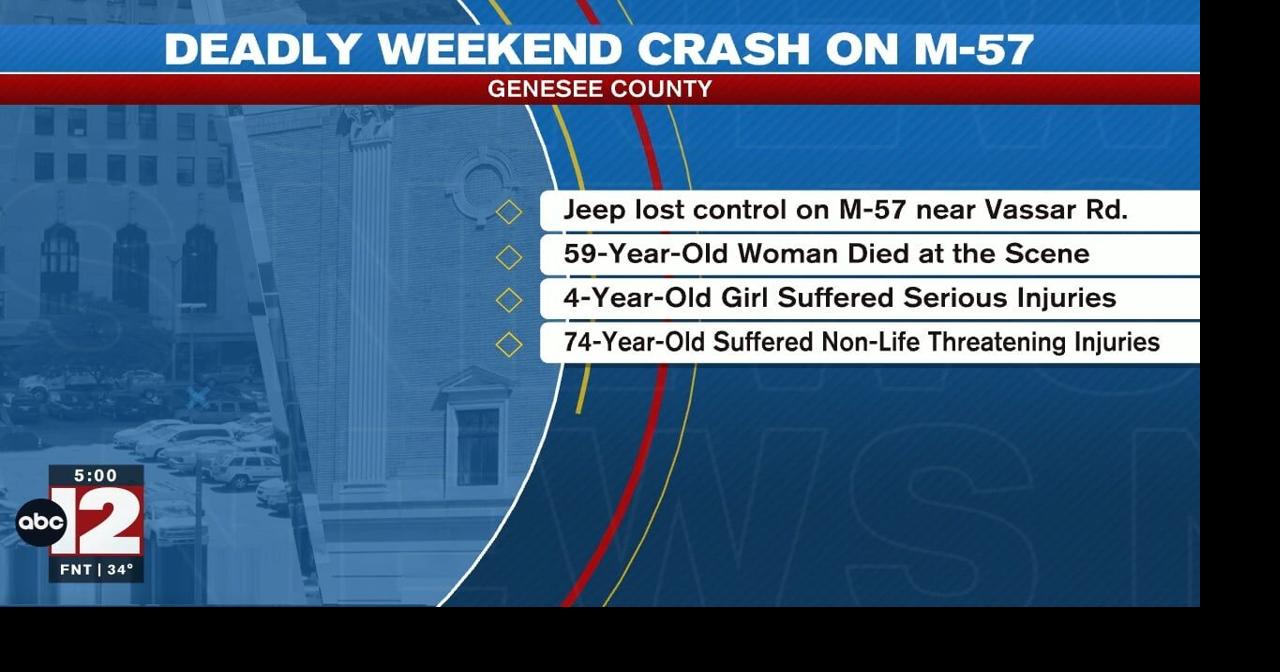 4-year-old seriously injured, Flint woman killed in head-on crash ...