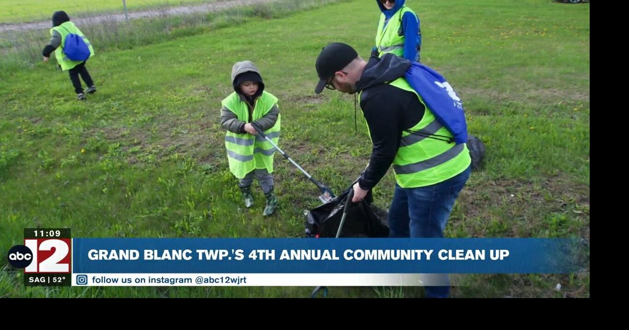 Volunteers team up to beautify Grand Blanc Township | Video | abc12.com