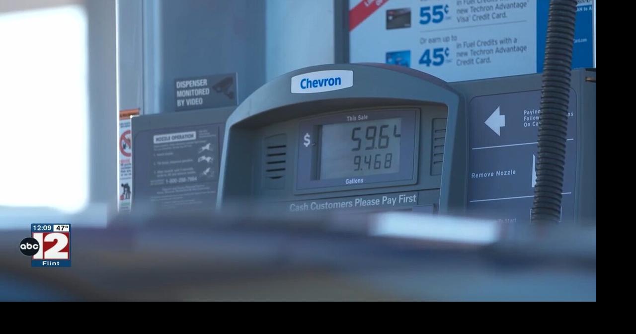 Michigan gas price average falls below $3.40 per gallon | State | abc12.com