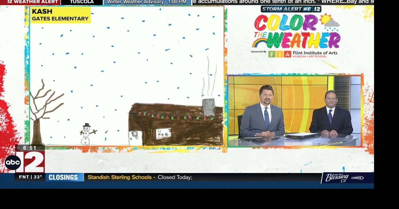 Color the Weather for Jan. 6, 2026: Kash | Color The Weather | abc12.com