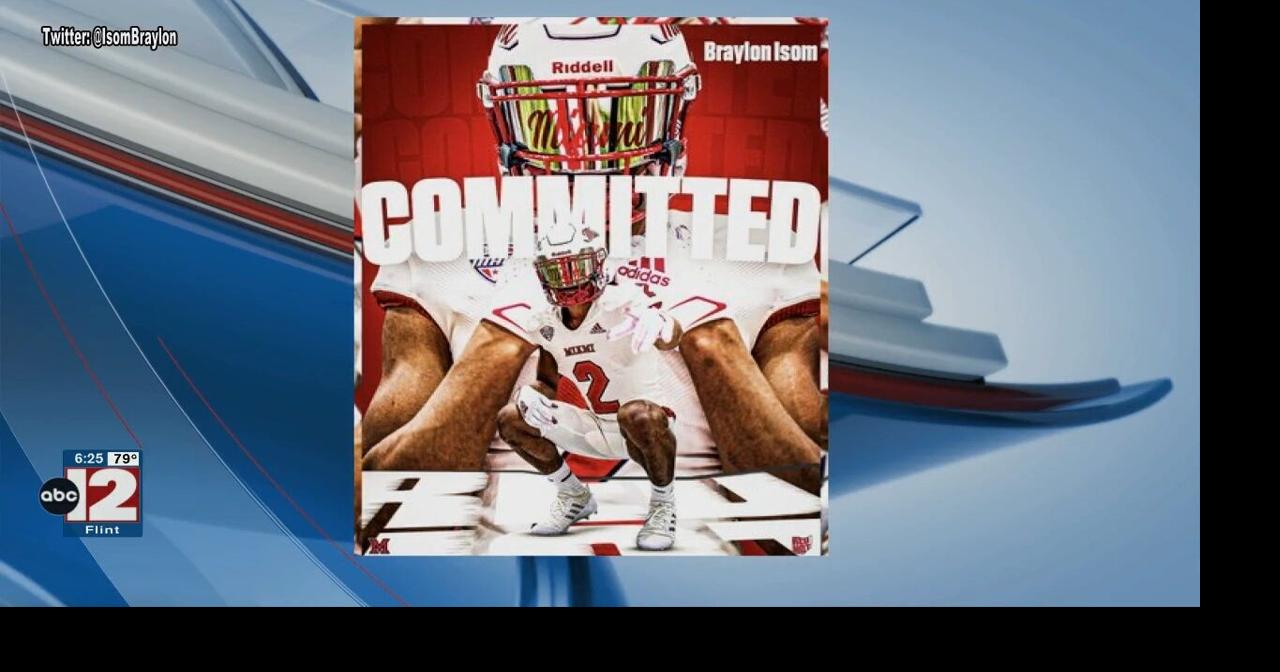 Heritage wideout Braylon Isom commits to Miami (OH) | Sports | abc12.com