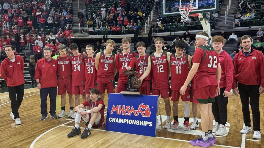 HS Boys Hoops D4 State Final: Sacred Heart falls to Tri-Unity Christian ...