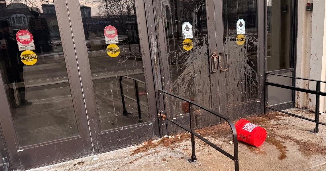 Bucket of feces thrown at Saginaw County offices cleaned up | Crime ...