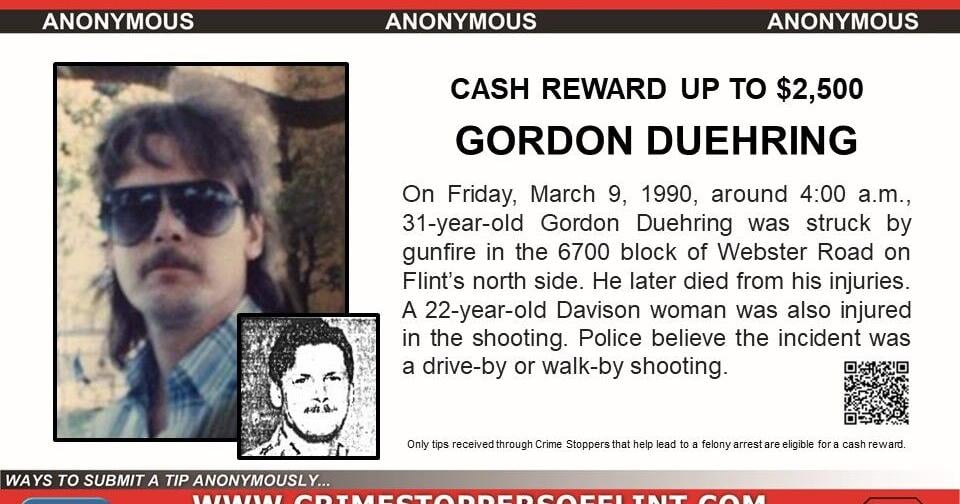 Crime Stoppers: 33 years since gunfire struck and killed Gordon ...