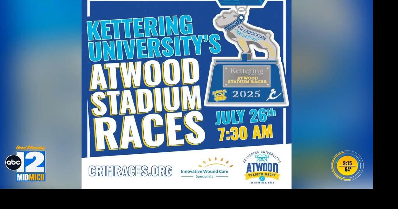 Kettering University's Atwood Stadium Races | Video | abc12.com