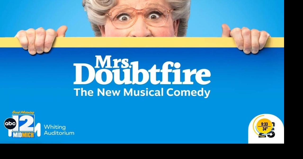 'Mrs. Doubtfire' musical coming to The Whiting | Video | abc12.com