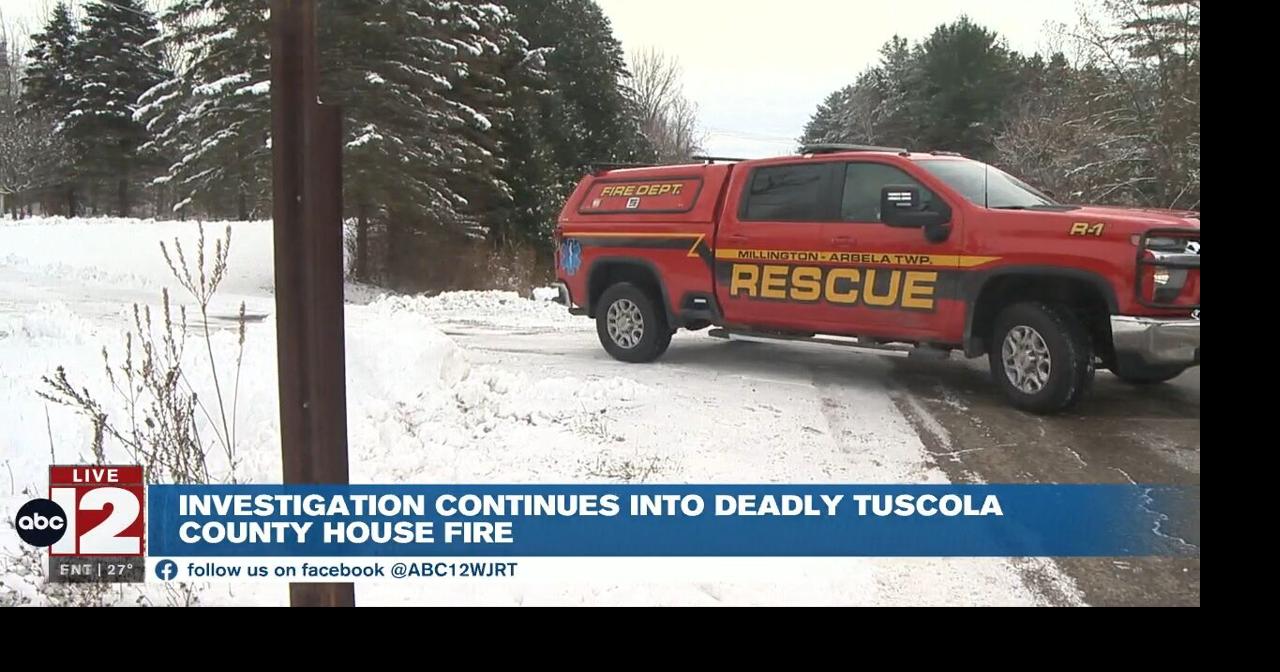 Probe continues into deadly Tuscola County house fire | Video | abc12.com