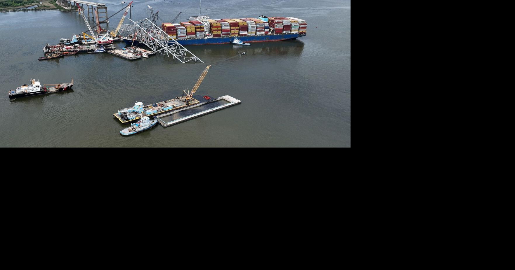 Demolition of a key section of Francis Scott Key Bridge set for this ...