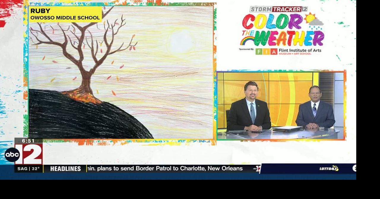 Color the Weather for Nov. 13, 2025: Ruby | Video | abc12.com