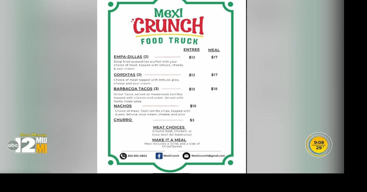 MexiCruch food truck serves diners on the go in Genesee County | Good ...