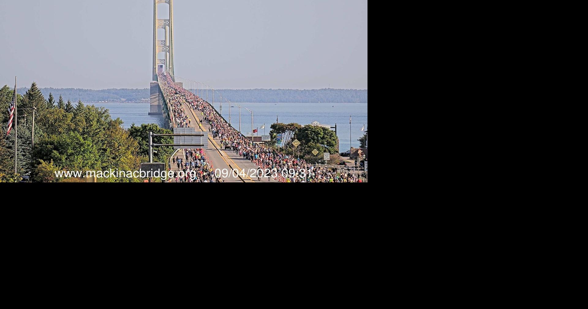 2023 Mackinac Bridge Walk began Monday morning | State | abc12.com