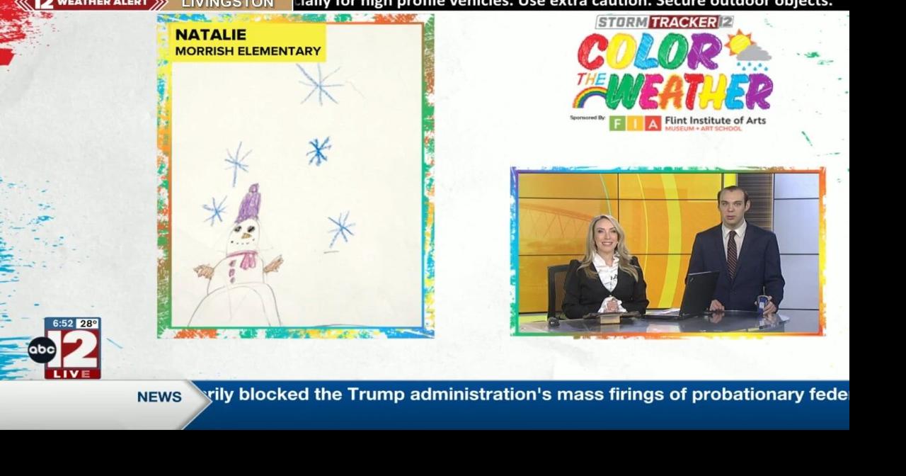 Color the Weather for Feb. 28, 2025: Natalie | Color The Weather ...