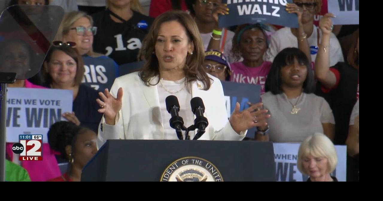 Harris, Walz kick off campaign with union support near Detroit | State ...