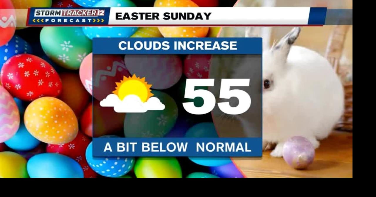 Easter begins with sun, but the clouds will increase | Weather | abc12.com