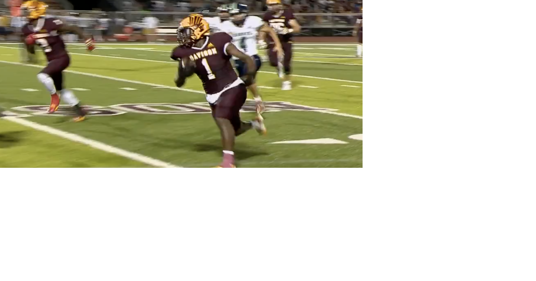 Athlete of the Week - Davison running back Jaylen Flowers | Sports ...