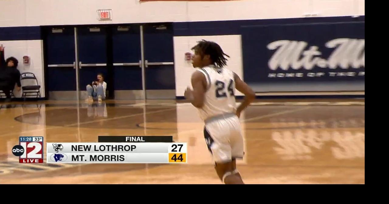 HS Boys Hoops - Mt. Morris races past New Lothrop, 44-27, to remain ...