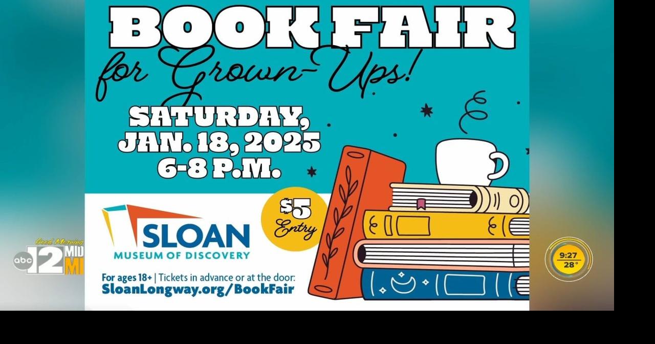 Sloan Museum of Discovery's 'Book Fair for Grown Ups!' | Good Morning ...