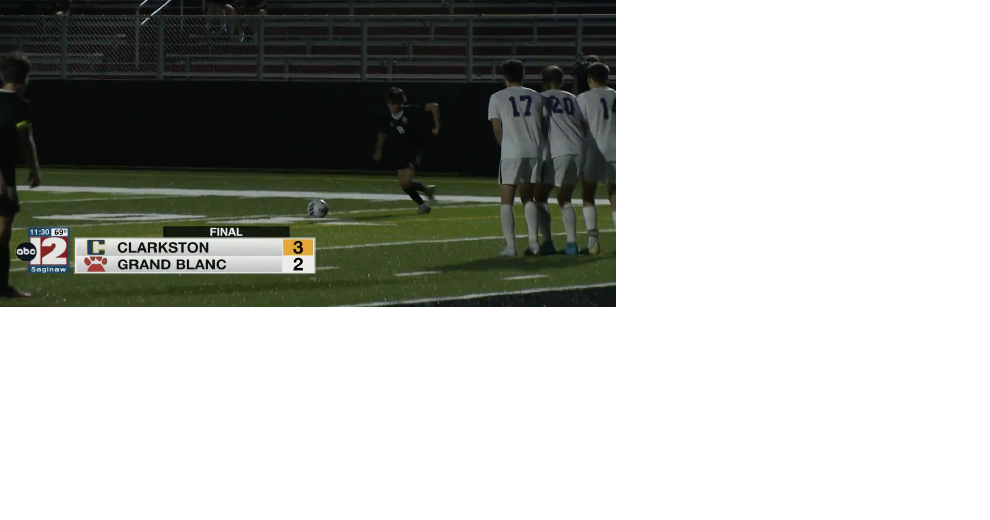 HS Boys Soccer - Clarkston at Grand Blanc | Sports | abc12.com