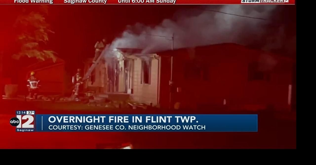 No injuries in Flint Township fire that destroyed a residential home ...