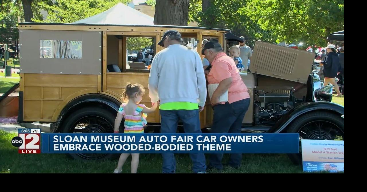 Classic car owners at the Sloan Museum Auto Fair embraced the wood ...