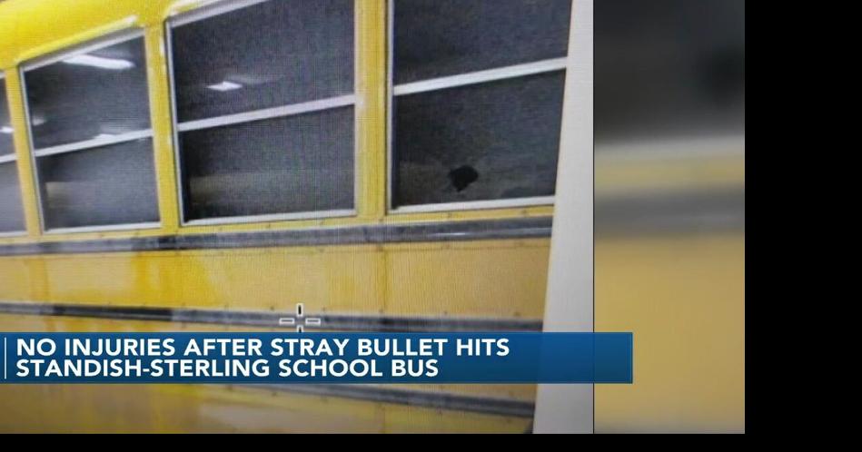 No injuries on Standish-Sterling school bus after it was hit by a stray ...